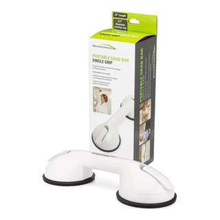 Single Grip Portable Suction Grab Bar - Traditional - Grab Bars - by ...