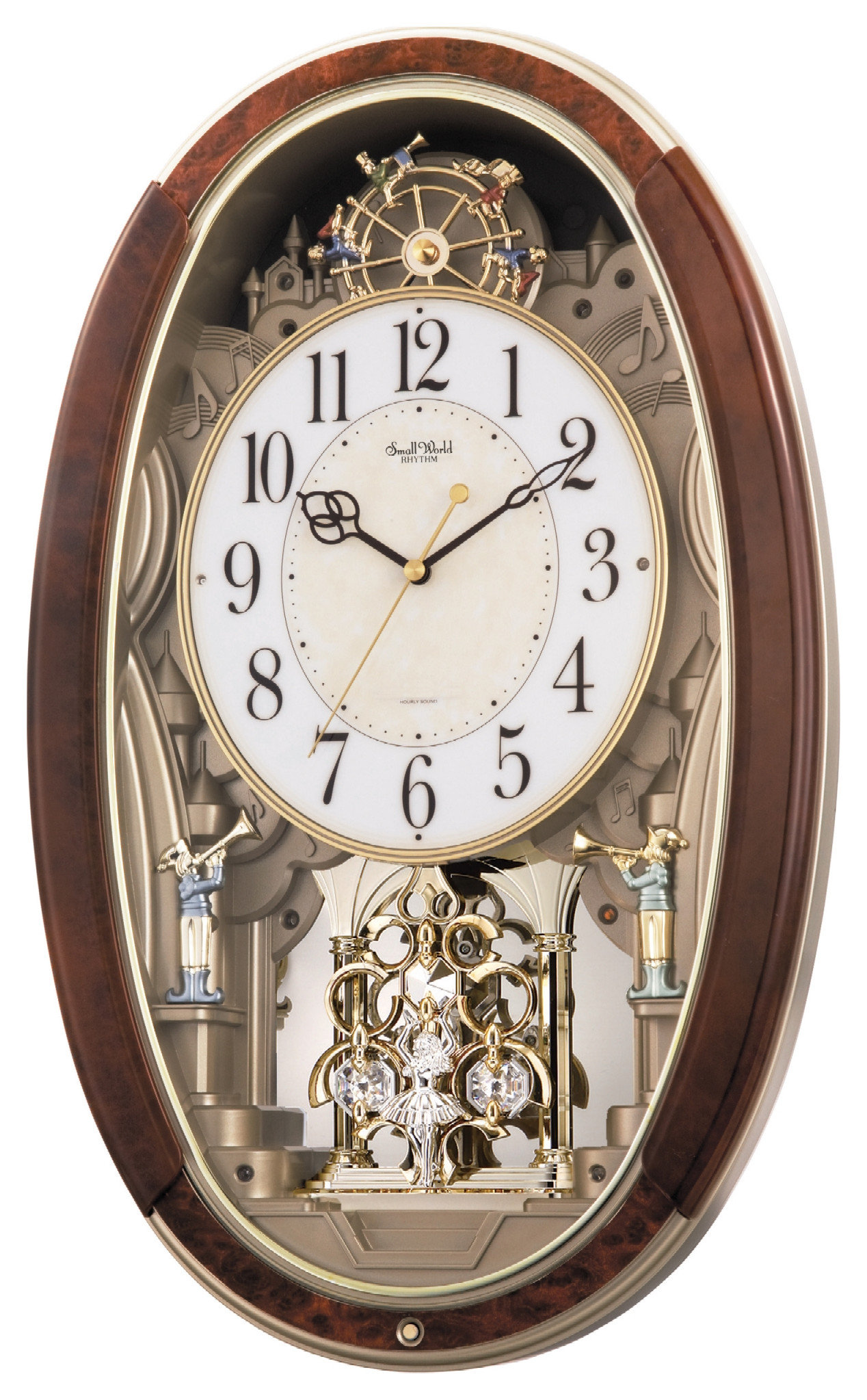 Rhythm's Trumpet Boys Wall Clock - Traditional - Wall Clocks - by J ...