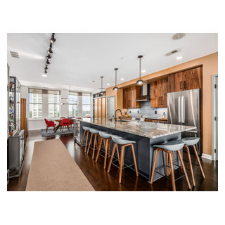 Short North Kitchen and Dining Room Remodel - Columbus, OH - Midcentury ...