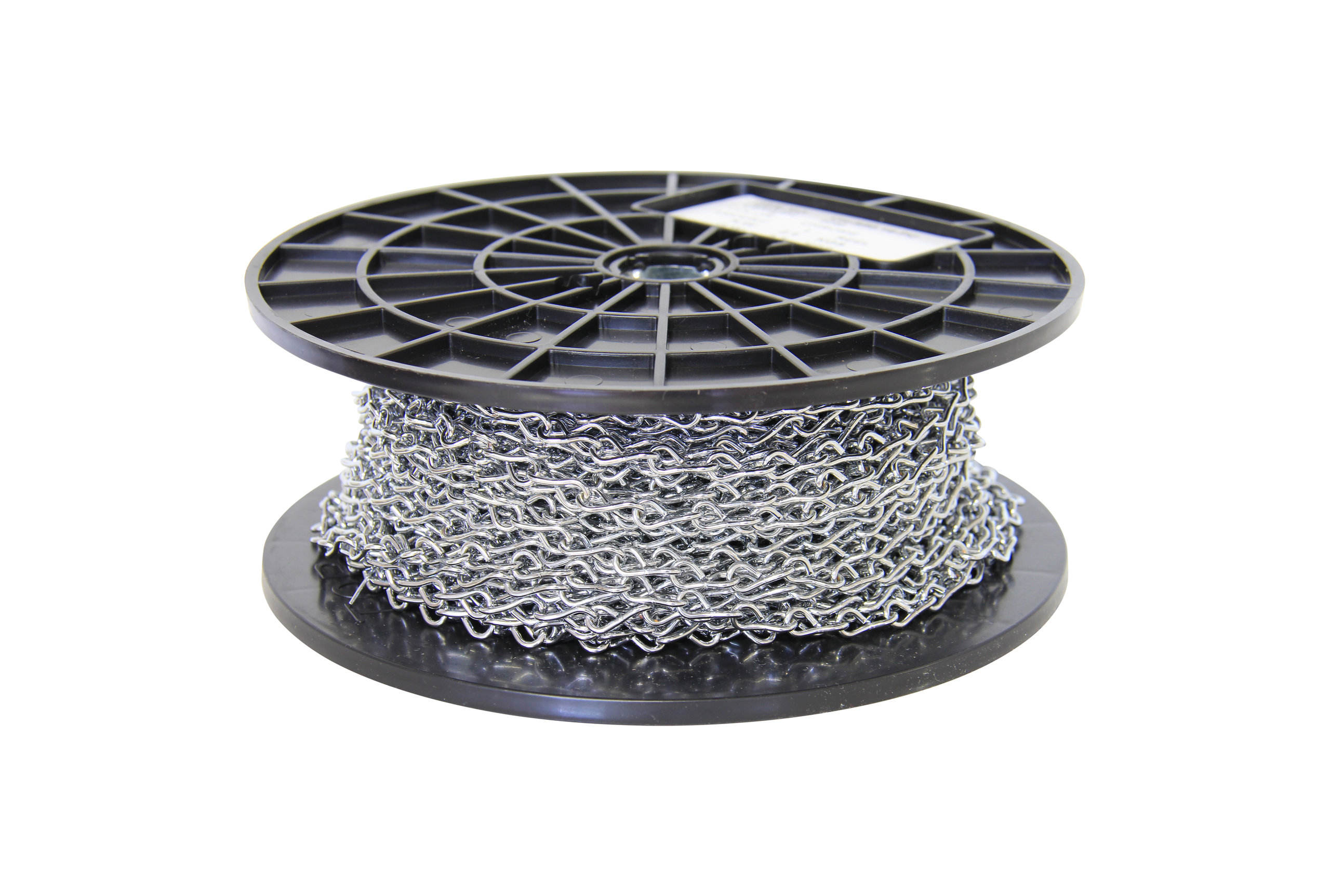 RCH Hardware Steel Single Jack Basket Chain, 65 Reel, U15 - Lighting ...