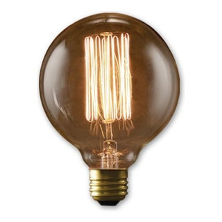 Nostalgic Vintage Globe G25 Light Bulb 60W - Traditional - Incandescent ...