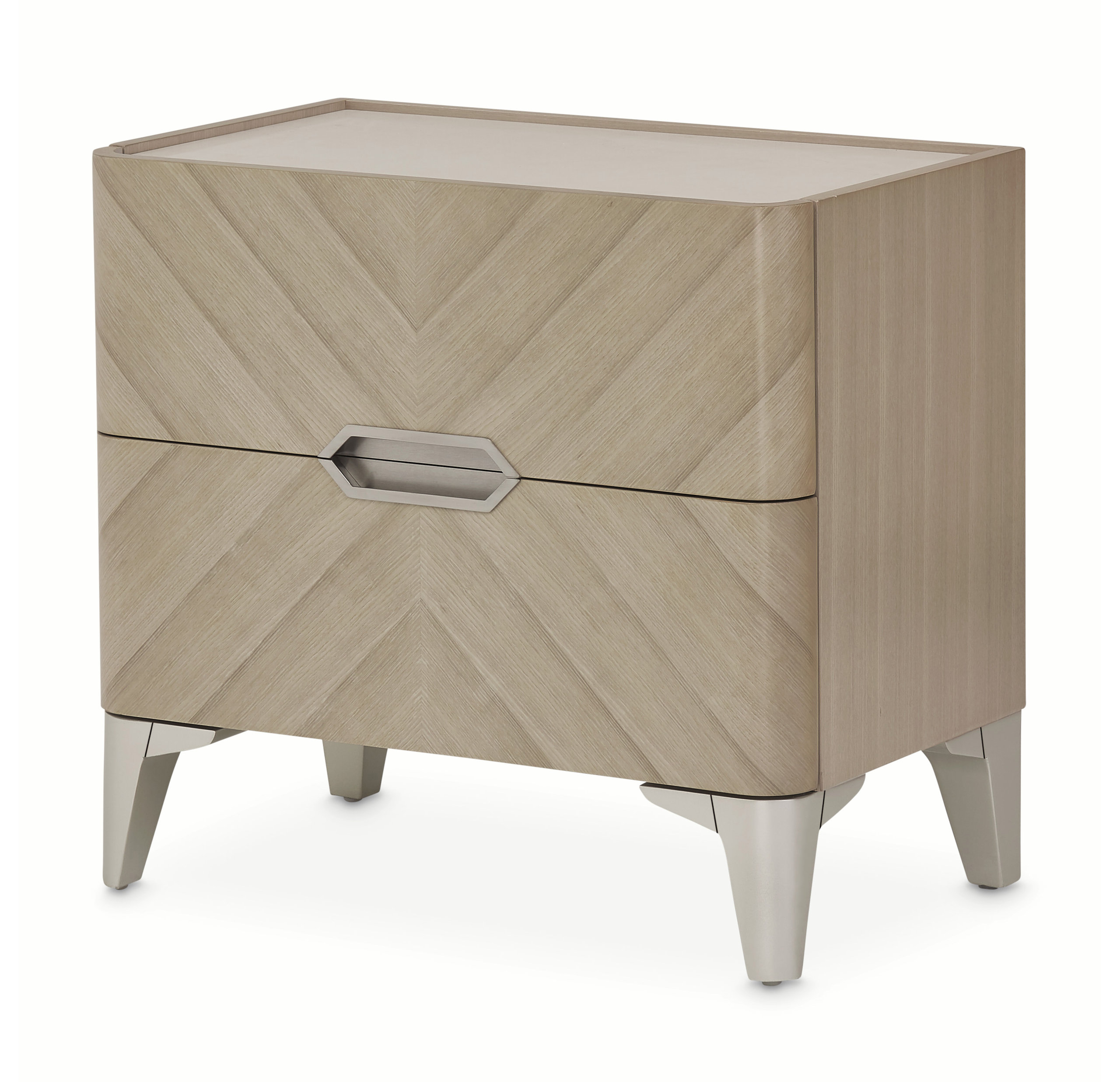 AICO Furniture Penthouse 7 Piece Queen Bedroom Set - Contemporary ...