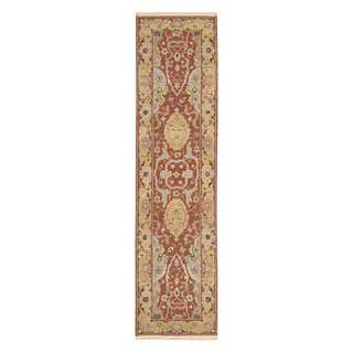 Nourison Nourmak Rust Area Rug 3'10"x5'10", 5'10"x8'10" - Mediterranean ...