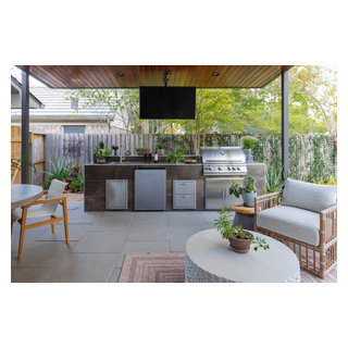 Multi-Generational - Midcentury - Patio - Houston - by BKD Interiors ...