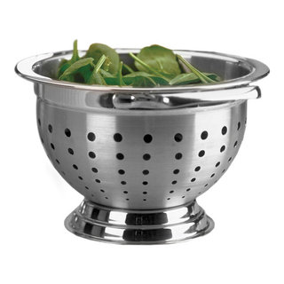 RSVP Endurance Stainless Steel Deep Colander, 5 Quart - Contemporary ...