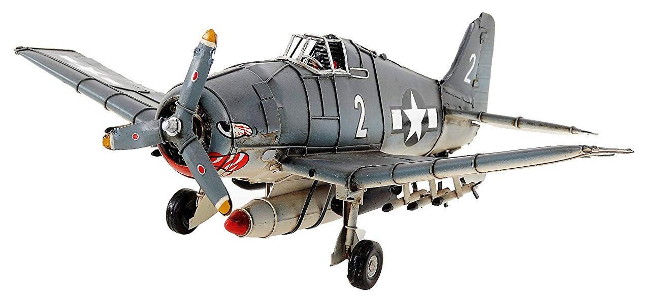 Old Modern Handicrafts AJ049 Grumman F6F Hellcat Model Plane Decor ...