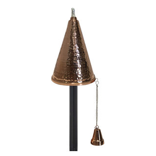 Small Hawaiian Cone Tiki Style Torch With Pole and Snuffer ...