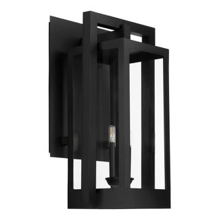 Marco 4 Light Outdoor Wall Light, Textured Black - Transitional ...