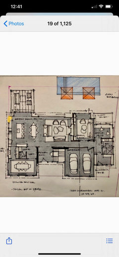 Location of powder room