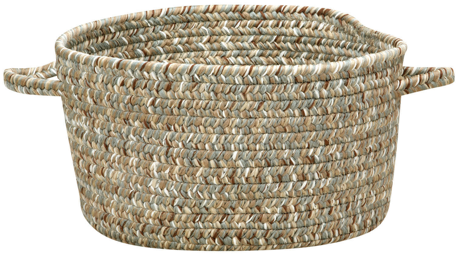 Sea Pottery Braided Basket, Caribbean, 16"x16"x9" - Contemporary ...