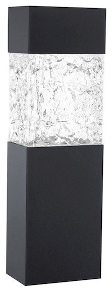 Modern Forms Monarch 1-Light 18" LED Outdoor Wall Light/3000K, Black ...