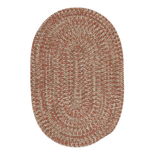 Colonial Mills Carrington Tweed Braided Area Rug, 15x20 - Contemporary ...