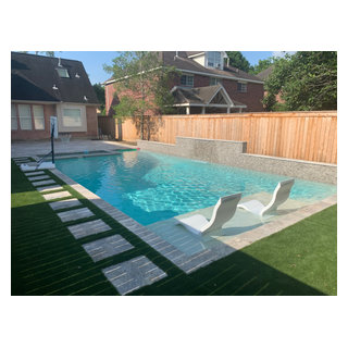 Thomas Pool - $125,000 - $150,000 - Pool - Houston - by Landmark Custom ...