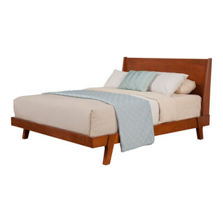Dakota Platform Bed, Full - Midcentury - Platform Beds - by Alpine ...