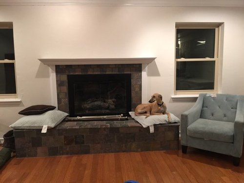 Demo fireplace?
