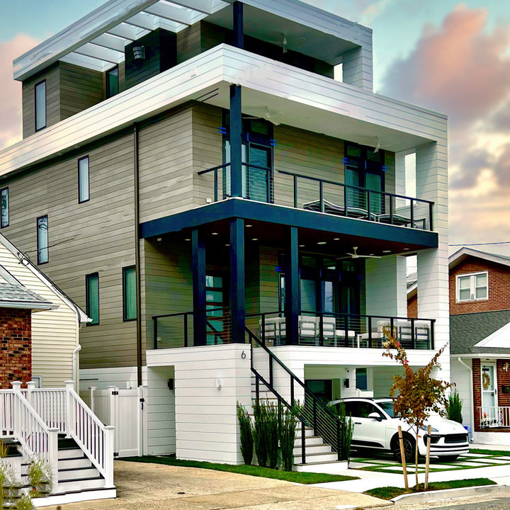 75 Four-Story House Exterior Ideas You'll Love - March, 2025 | Houzz
