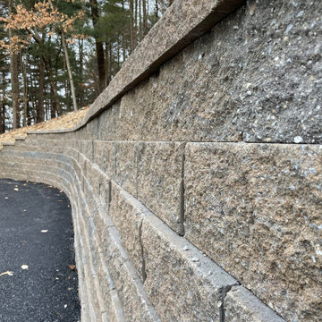 Driveway Retaining Wall - Photos & Ideas | Houzz