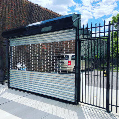 Exterior Roll-Up Gate Suggestions (alley car port for a city house)