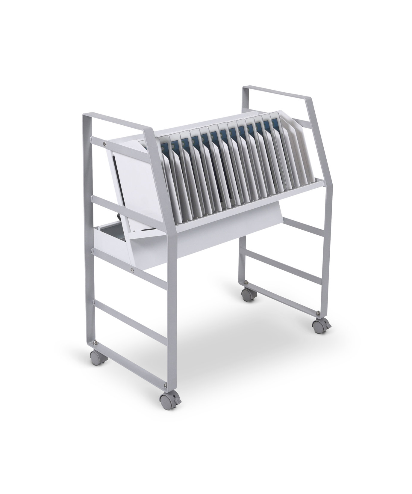 Luxor LOTM16, 16 Tablet/Chromebook Open Charging Cart - Contemporary ...