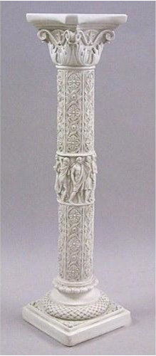 Nine Muses Pedestal 42", Architectural Columns - Traditional - Garden ...