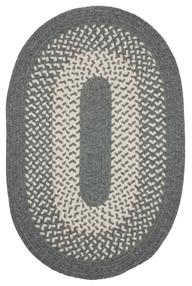 Colonial Mills Jackson JK40 Gray Traditional Area Rug, 8x10 ...