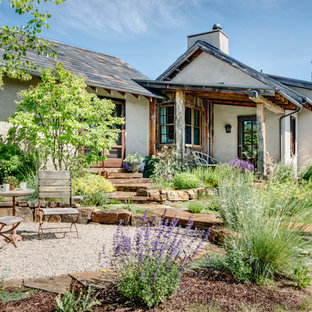 75 Beautiful Rustic Stucco Exterior Home Pictures & Ideas | Houzz