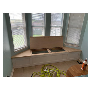 Bay Window Storage - Craftsman - Austin - by JLester Construction | Houzz