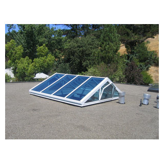 Ridge Skylight with vertical operable sections - San Francisco - by ...