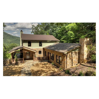 The Scrougetown Saltbox Addition - Rustic - Exterior - Other - by ...