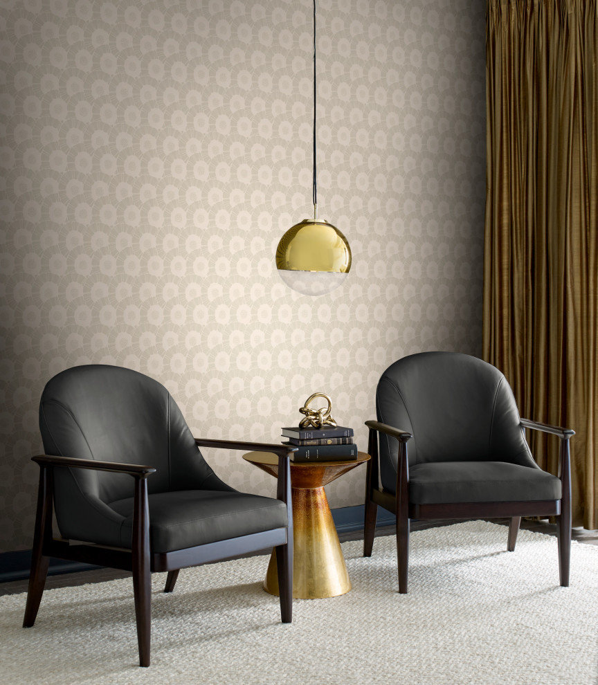 Coco Bloom Wallpaper - Contemporary - Wallpaper - by York Wallcoverings ...