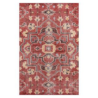 Momeni Ophelia Hand Knotted Traditional Area Rug, 5' X 8 ...