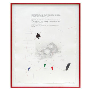 Terry Allen "Details from the Text G" Lithograph - Contemporary - Fine ...