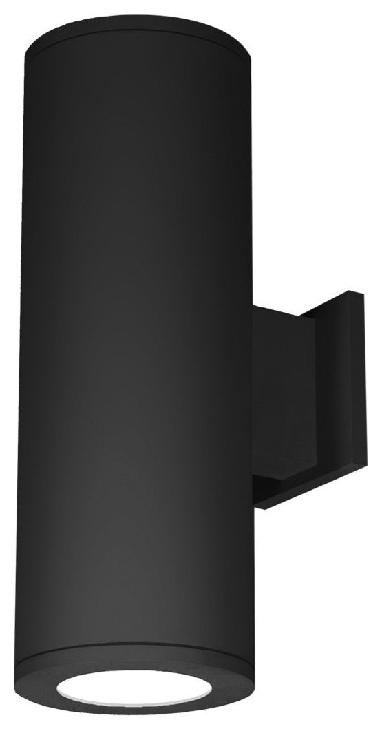 LED Wall Mount Downlight Flood in Black - Contemporary - Outdoor Wall ...