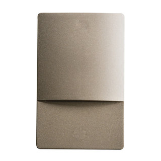 Kichler 12676 Design Pro Dimmable LED Step and Hall Light, Brushed ...