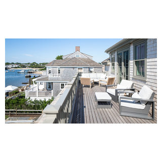 Modern Nantucket Nautical - Beach Style - Deck - New York - by Betty ...