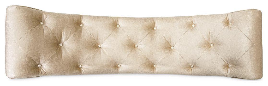 Platine de Royale Velvet Accent Bench - Champagne - Victorian ...