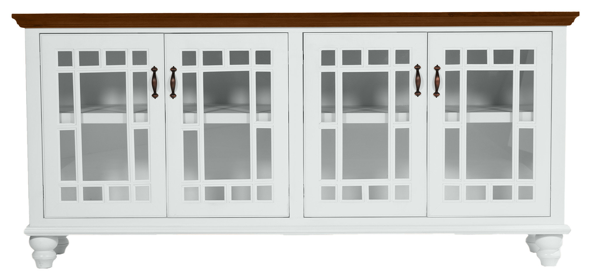 80" Traditional Sideboard Buffet - Traditional - Buffets And Sideboards ...