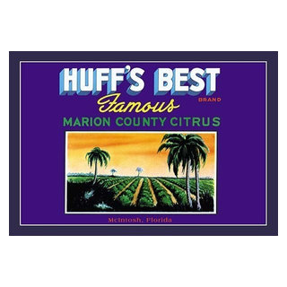 Huff's Best Brand, 20" x 30" - Traditional - Prints And Posters - by ...