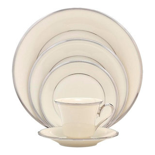 Lenox Solitaire Fine China 5 Piece Dinnerware Place Setting ...