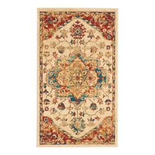 Nourison Traditional Vintage Traditional Indoor Rug, 3' x 5 ...