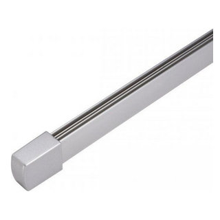 WAC Lighting Flexrail1 - 8" Straight Rail, Platinum Finish ...