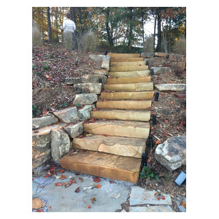 Cut Stone Boulder Steps - Other - by Earth Design, Inc. | Houzz