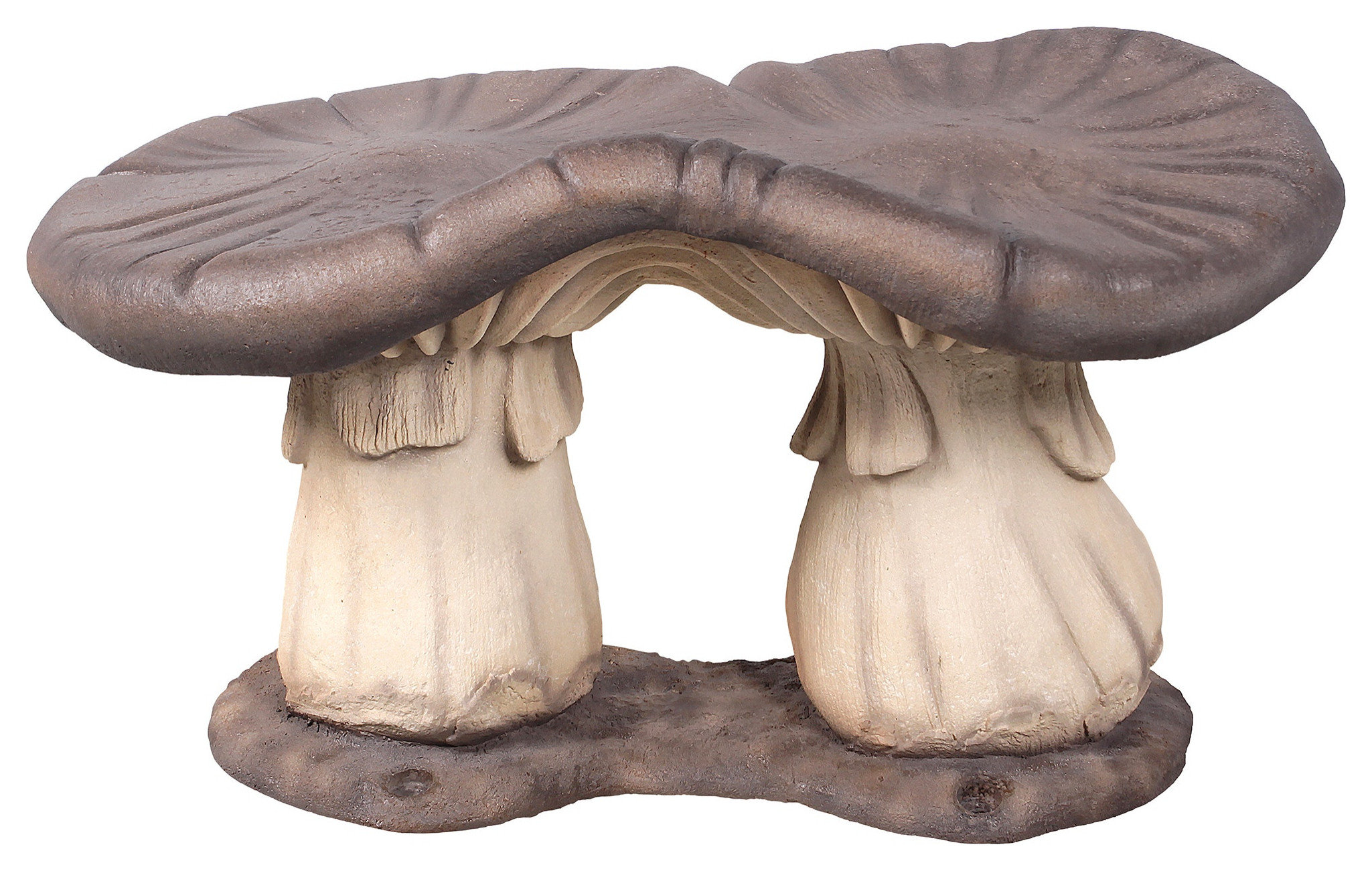 Mystic Mushroom Garden Bench - Eclectic - Outdoor Benches - by Design ...