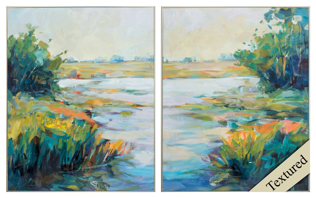 Marsh Colors Set of 2 - Contemporary - Prints And Posters - by PARMA ...