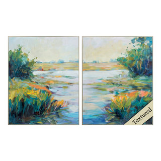Marsh Colors Set of 2 - Contemporary - Prints And Posters - by PARMA ...