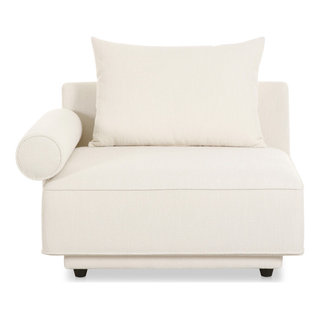 Rosello Left Arm Facing Chair - Transitional - Armchairs And Accent ...