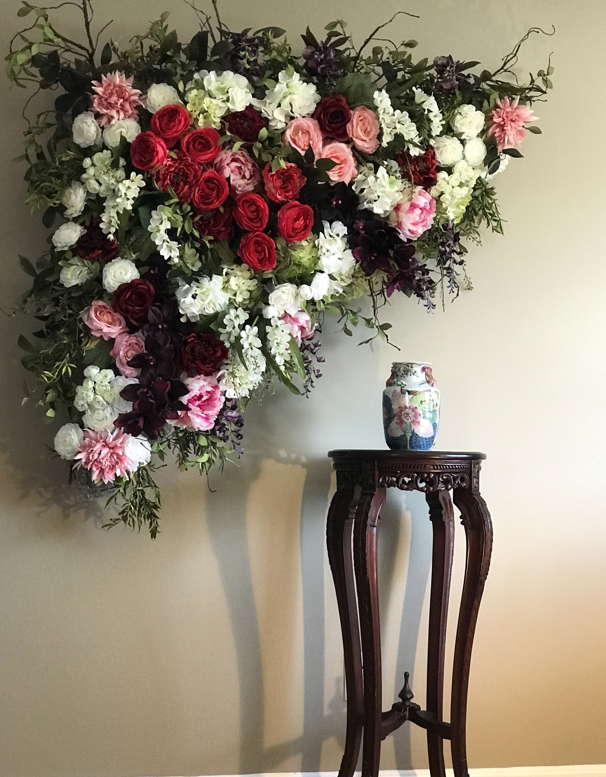 Living Floral Wall Art - Garden Delights - Contemporary - Artificial ...