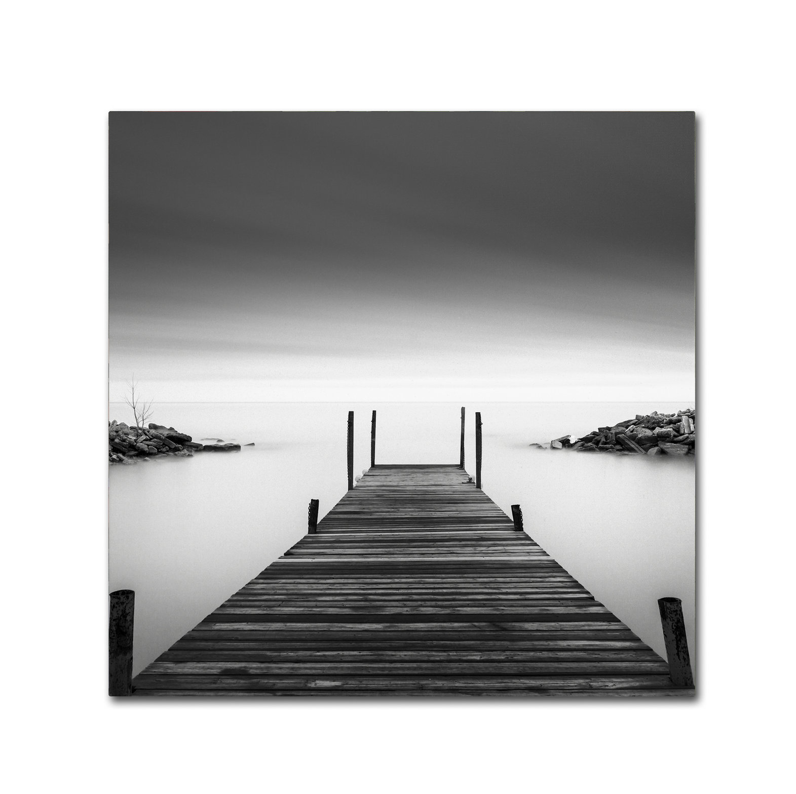 'Leuty' Canvas Art by Dave MacVicar, 14" x 14" - Beach Style - Prints ...