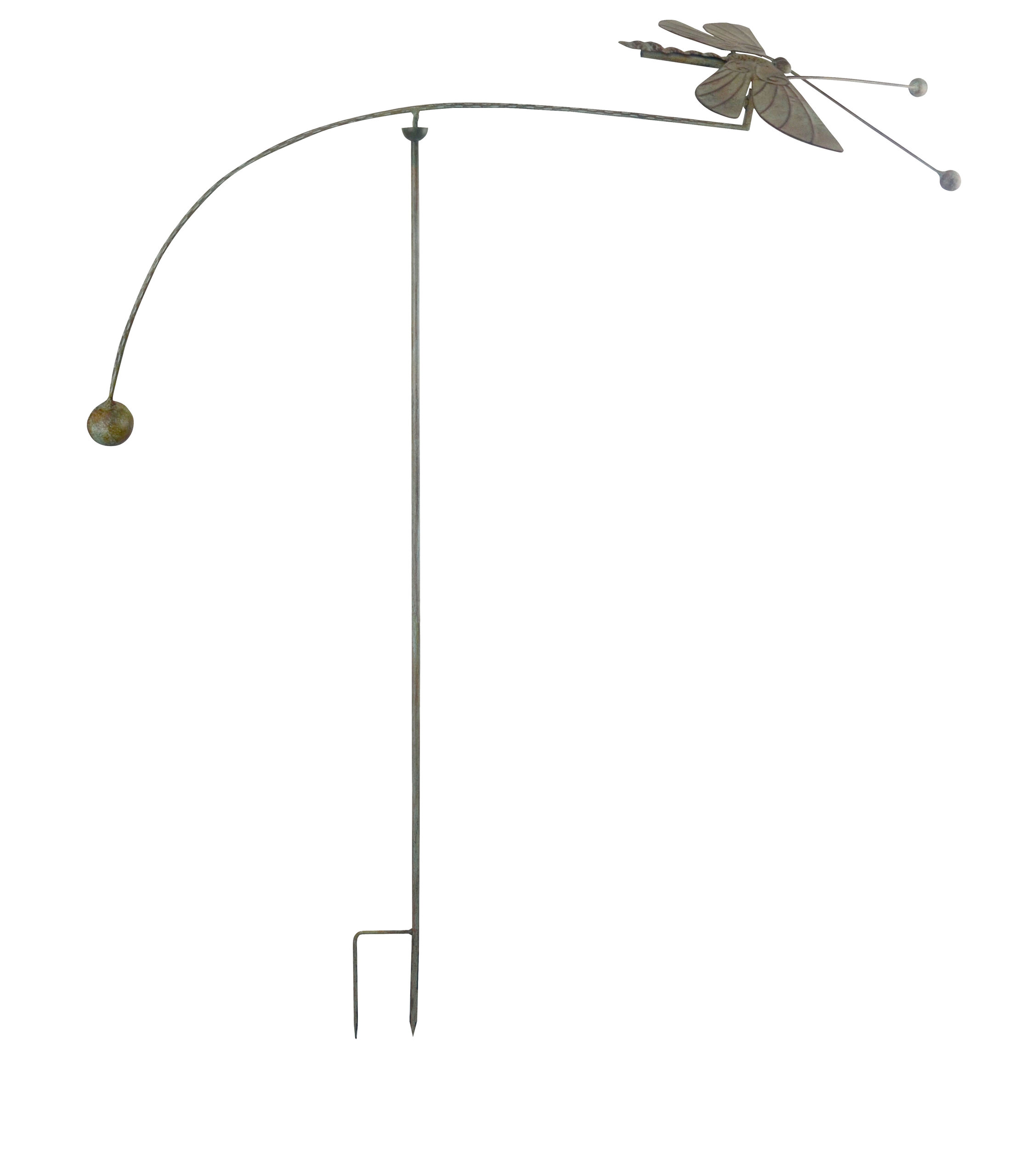 Balancer Wind Art Dragonfly - Contemporary - Garden Statues And Yard ...