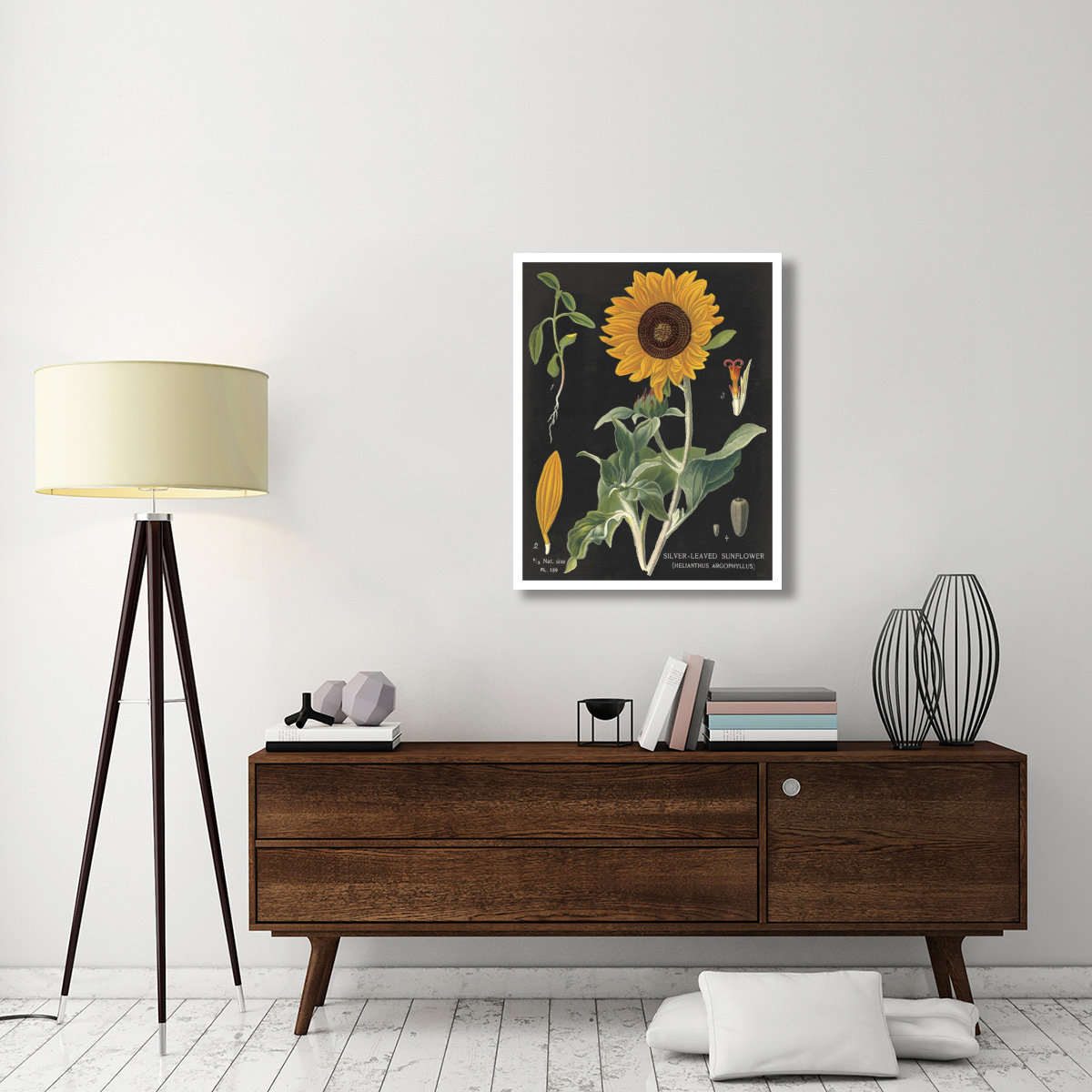 "Sunflower Chart" Digital Paper Print by Sue Schlabach, 18"x22", 28"x35 ...